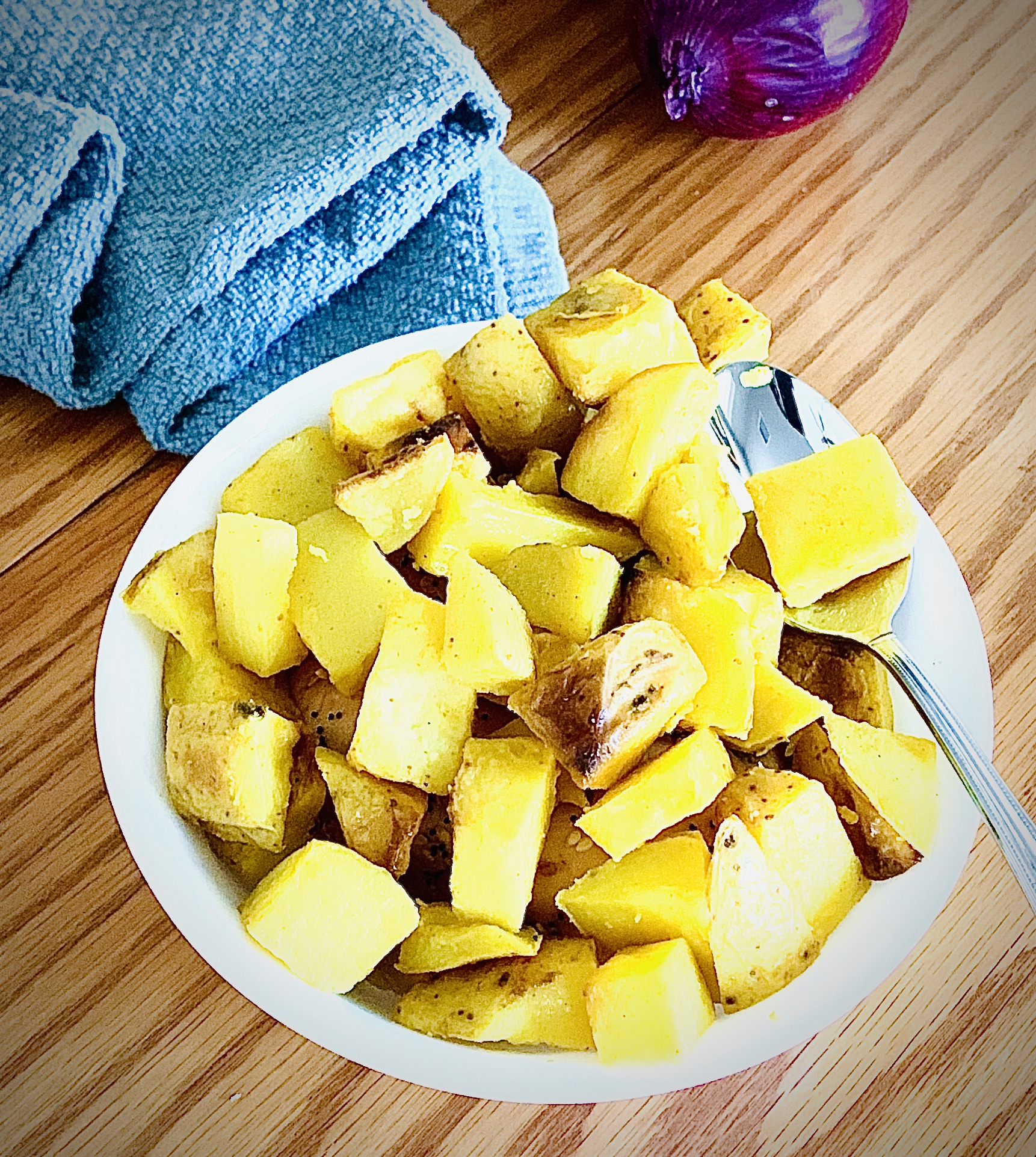 Crispy Curried Roasted Potatoes – ShantEposts